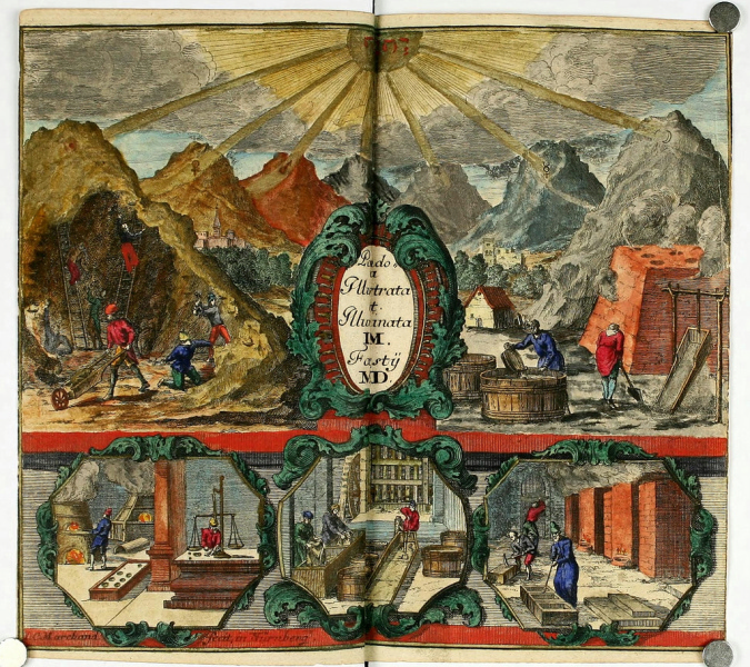 Alchemical Imagery - Emblematic - Manuscripts - Faust Pandora (1706)